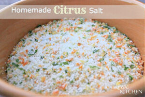 Homemade Citrus Salt Recipe: Easy Homemade Spice Mix
