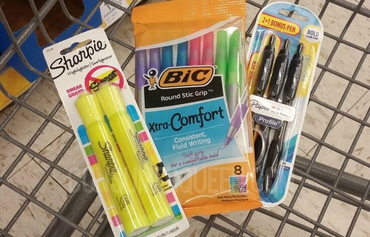 Cheap Sharpies, Bic Stic Grip & Paper-Mate Profile Pens at Walgreens!