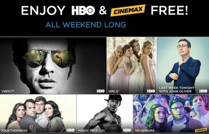 Free HBO and Cinemax This Weekend for Many - Fire Up the DVR!