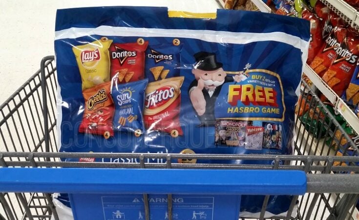 Buy 2 Frito-Lay Variety Packs and Get FREE Hasbro Game