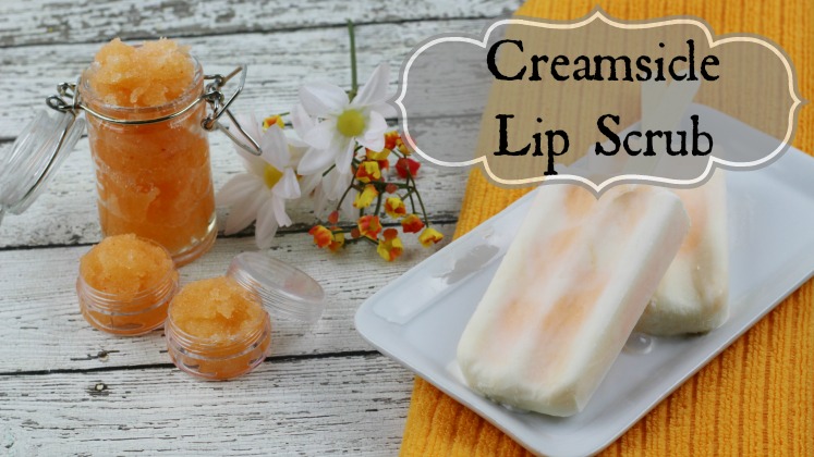 Creamsicle Lip Scrub Recipe- Great for Mother's Day!