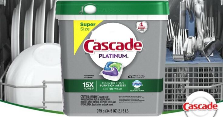 Cascade ActionPacs $4.00/1 Coupon + Target Deal