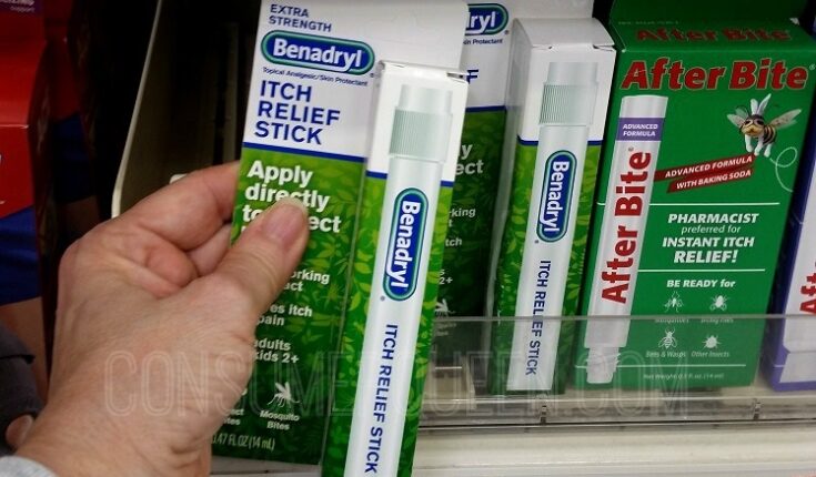 Benadryl Itch Relief Sticks 9¢ Each + 9 Free Customized Magnets at Wags