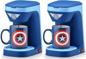 Marvel Captain America 1-Cup Coffee Maker with Mug $24.99 At Amazon