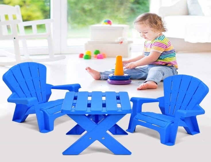 Kid's Patio Set With Table and 2 Chairs $45.99 + Free Shipping!
