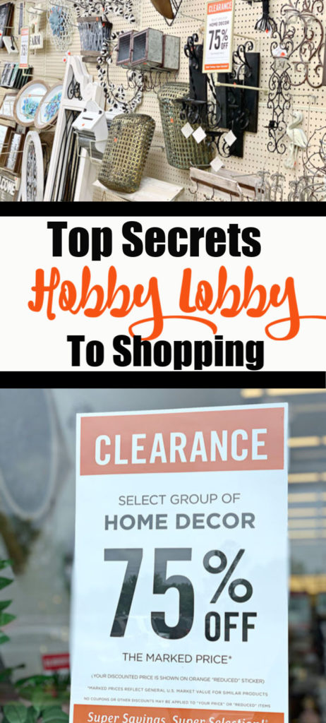 Hobby Lobby Shopping Secrets - Check out These Ways to Save