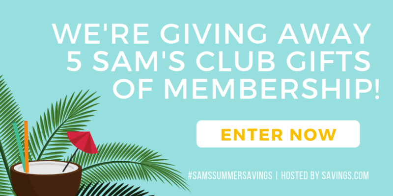 Sam's Club Giveaway - Win a Membership! #SamsSummerSavings