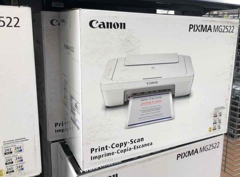Cannon Color Inkjet All-in-One Printer $19 (Reg. $35) at Walmart!