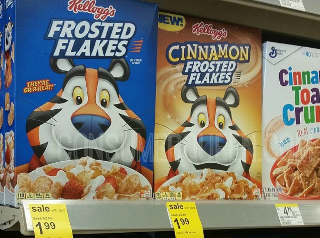 Kellogg's Frosted Flakes as Low as 79¢ at Walgreens After Cash Back!