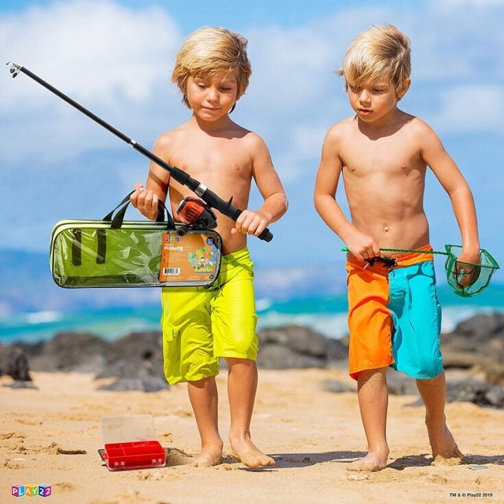 40 Piece Kids Fishing Gear Set ONLY $13.99 on Amazon *EXPIRED*