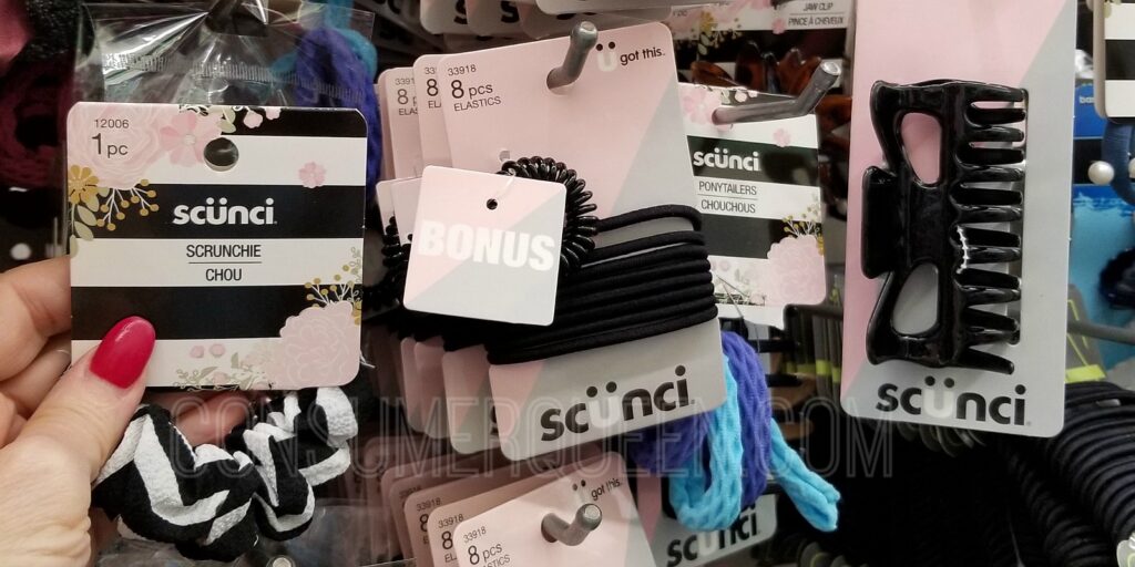 Scunci Hair Accessories at Dollar Tree - Clips, Bands & More!