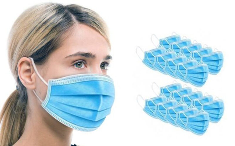 Disposable Non-Medical Face Masks 100 ct. ONLY $37.13 - Ships Free!