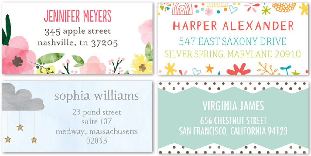 48 FREE Personalized Address Labels - Request Yours Now!