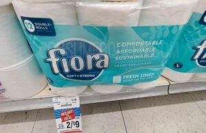 Fiora Bath Tissue 15¢ per Roll at Homeland!