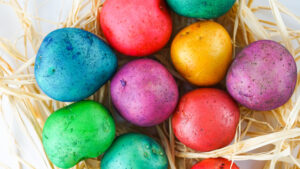 Dyed Easter Egg Potatoes